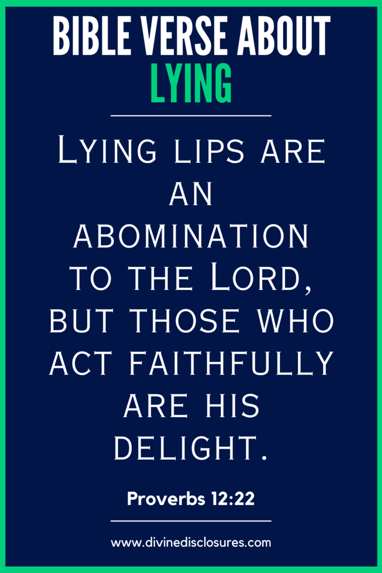 50+ Powerful Bible Verses About Lying For 2026