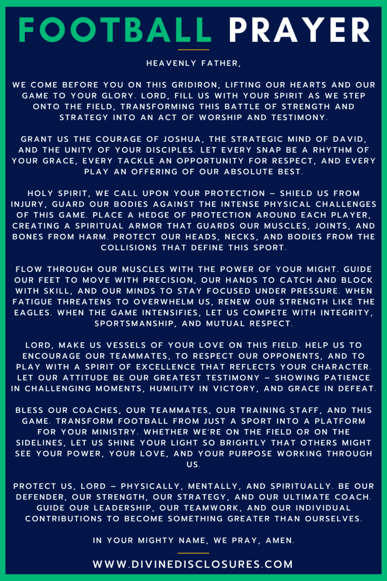32 Powerful Athletes Prayers For Athletes Success In 2025