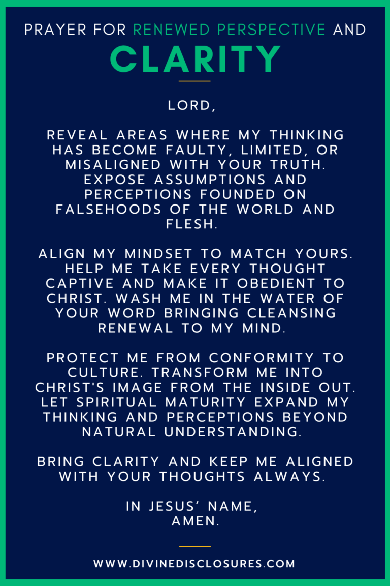 31 Prayers For Clarity: Seeking God's Clear Direction In 2025