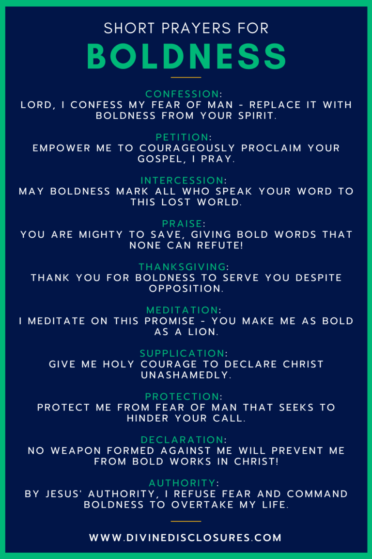 38 Powerful Prayers For Boldness In Every Area Of Life