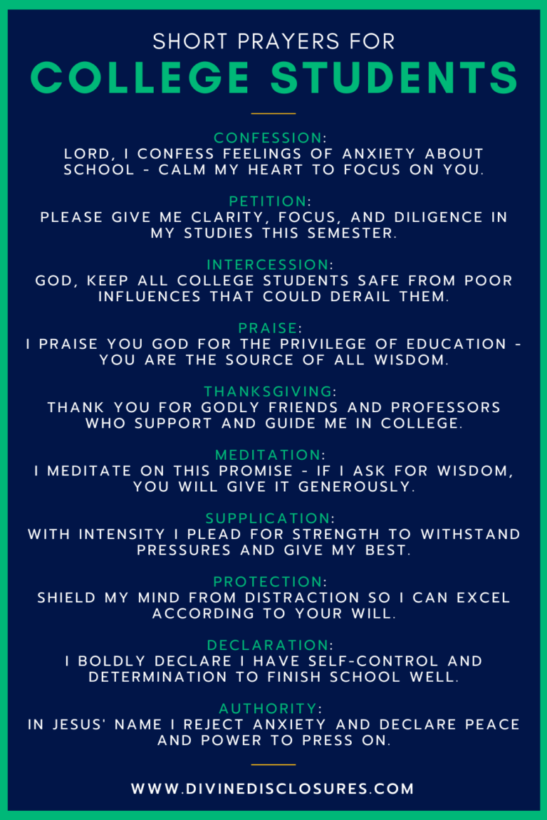 32 Powerful Prayers For College Students In 2026